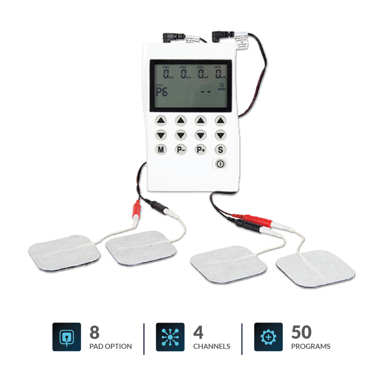 MH8001 Fully Digital Power TENS/EMS Combo - Electrohealth
