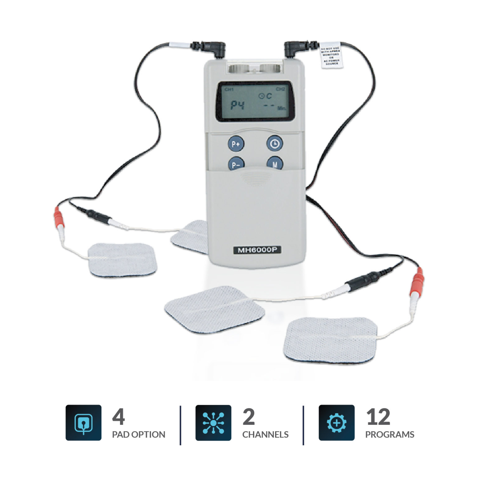 TENS & Muscle Stimulator Machine MH6000B - Electrohealth